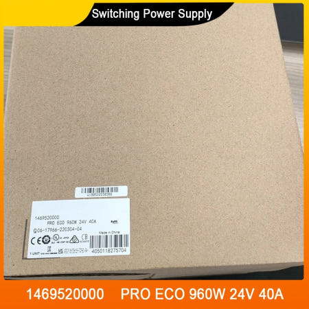 [해외]1469520000 PRO ECO 960W 24V 40A 스위칭 전원 공급 장치, Weidmuller 고품질 빠른 배송 ...